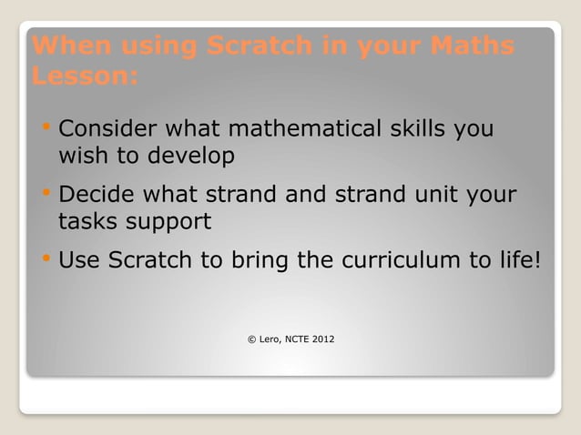 Scratch programming and Numeracy in Senior Primary Classes.pptx