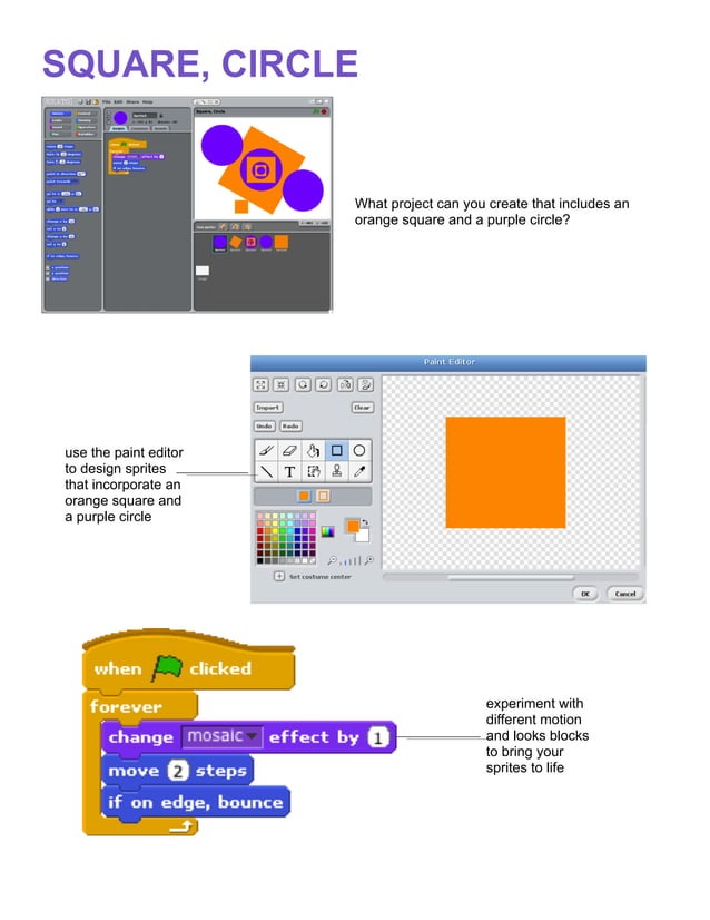 Scratch project ideas | PDF | Computer Animation | Computer Software ...