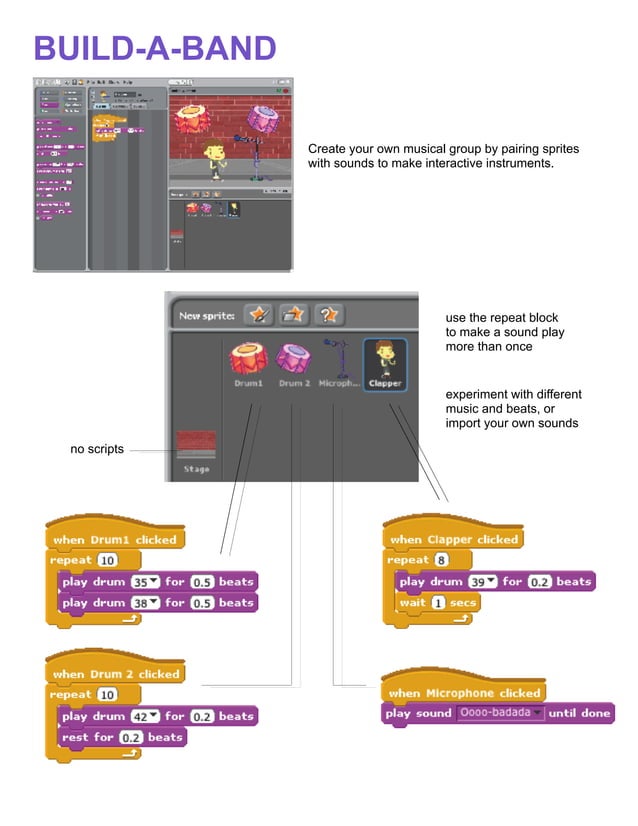Scratch project ideas | PDF | Computer Animation | Computer Software ...