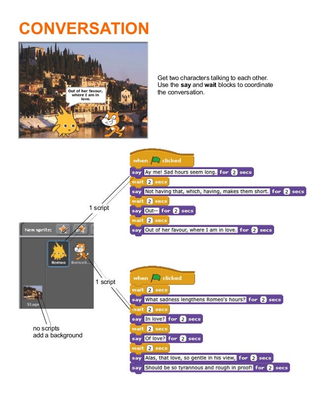 Scratch project ideas