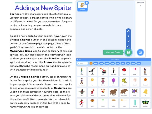 Scratch_Reference_Guide.pdf | Computer Animation | Computer Software ...