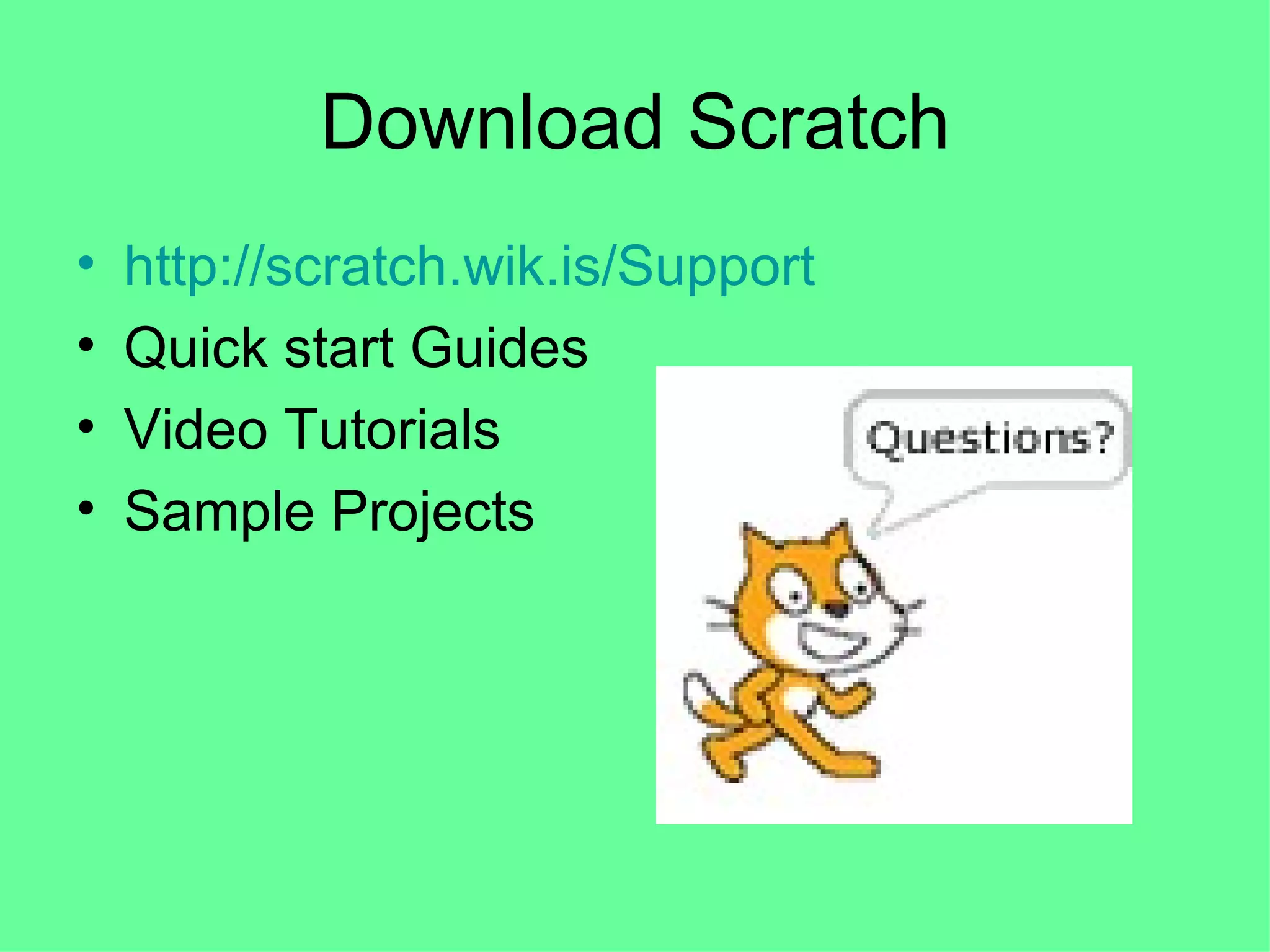 Scratch Ta | PPT | Programming Languages | Computing