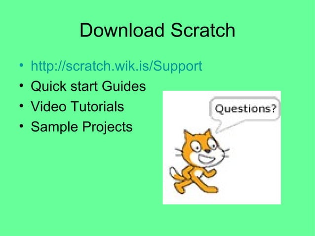 Scratch Ta | PPT | Programming Languages | Computing