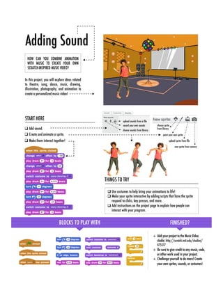 Scratch worksheets compilation activities | PDF