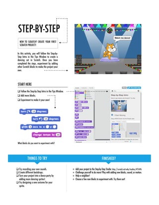 Scratch worksheets compilation activities | PDF