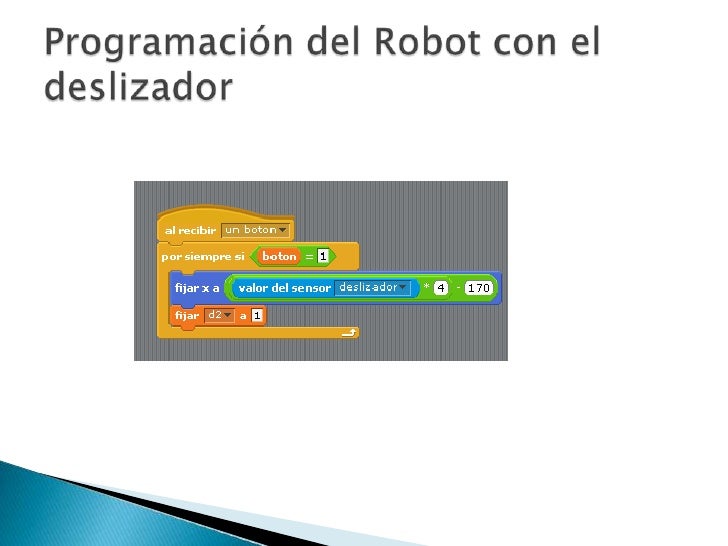 Scratch y el robot