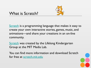 Scratch your creativity! | PPT