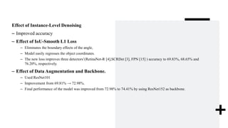 Scrdet++ analysis | PPT