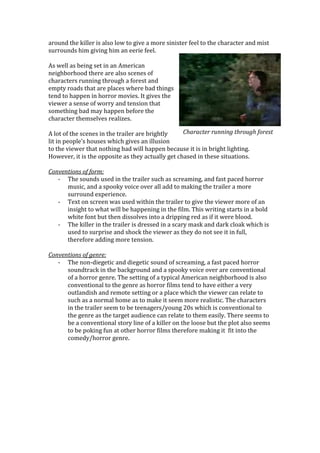 Scream 1996 Trailer - Detailed Description | PDF