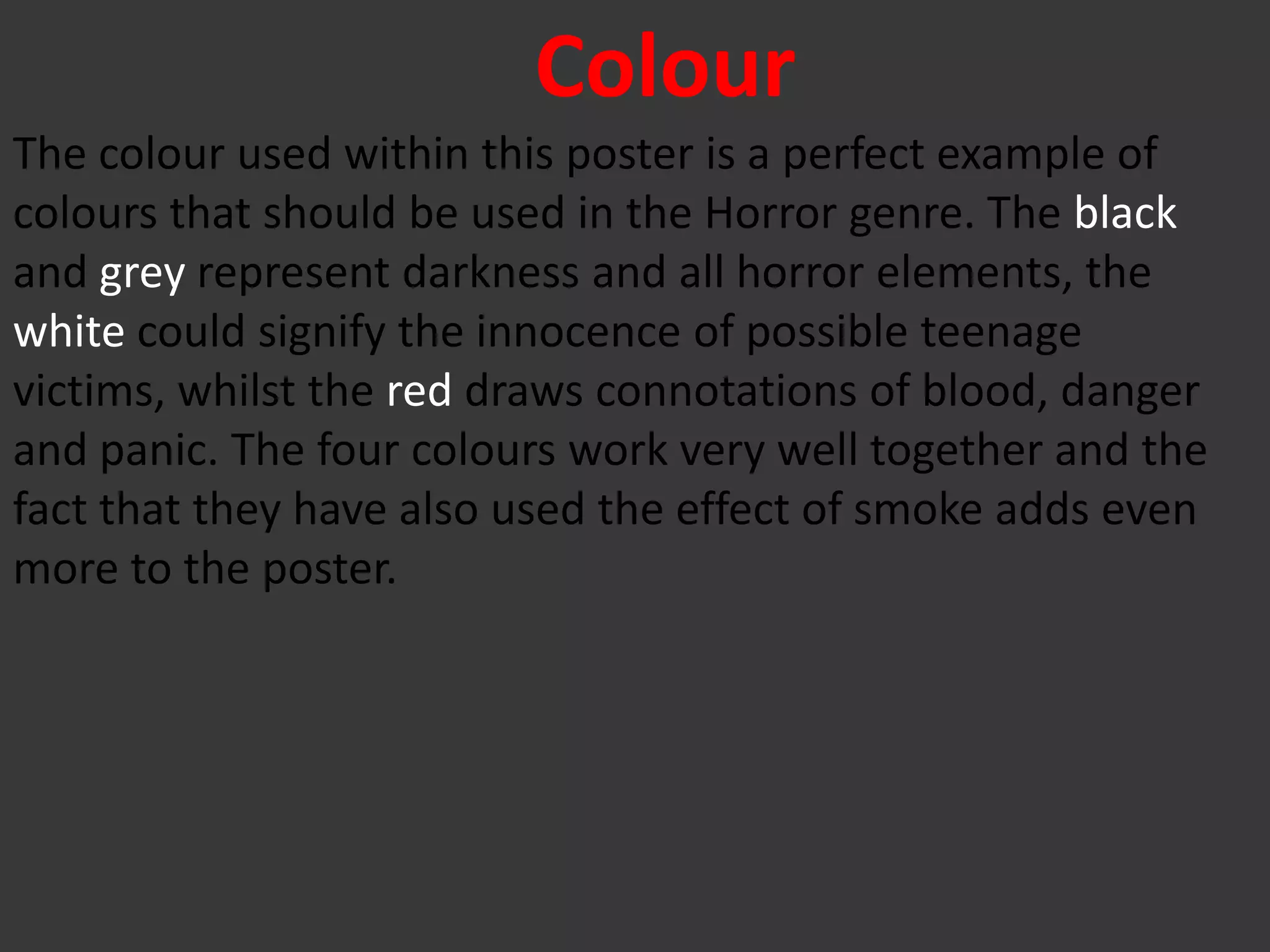 Scream 4 poster Analysis | PPT