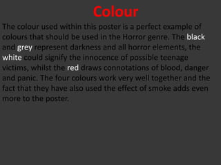 Scream 4 poster Analysis | PPT