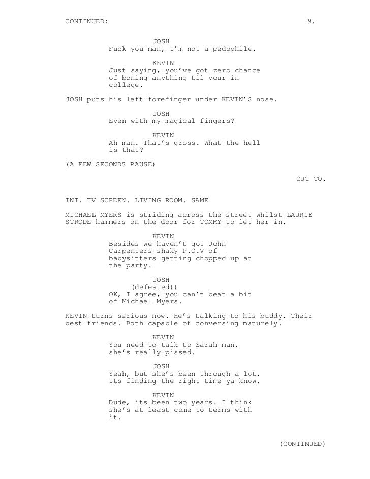 Scream 5 Opening Scene Final Draft