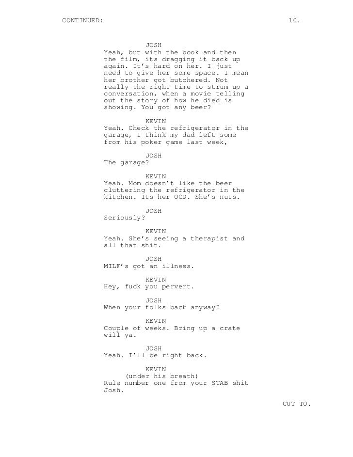 Scream 5 Opening Scene Final Draft