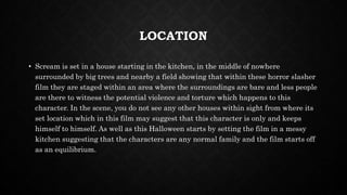 Analysis of Scream | PPTX