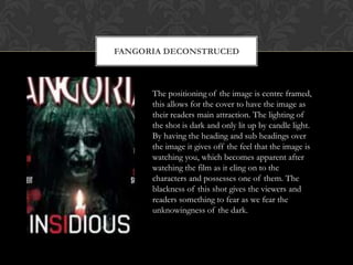 Scream and fangoria | PPTX