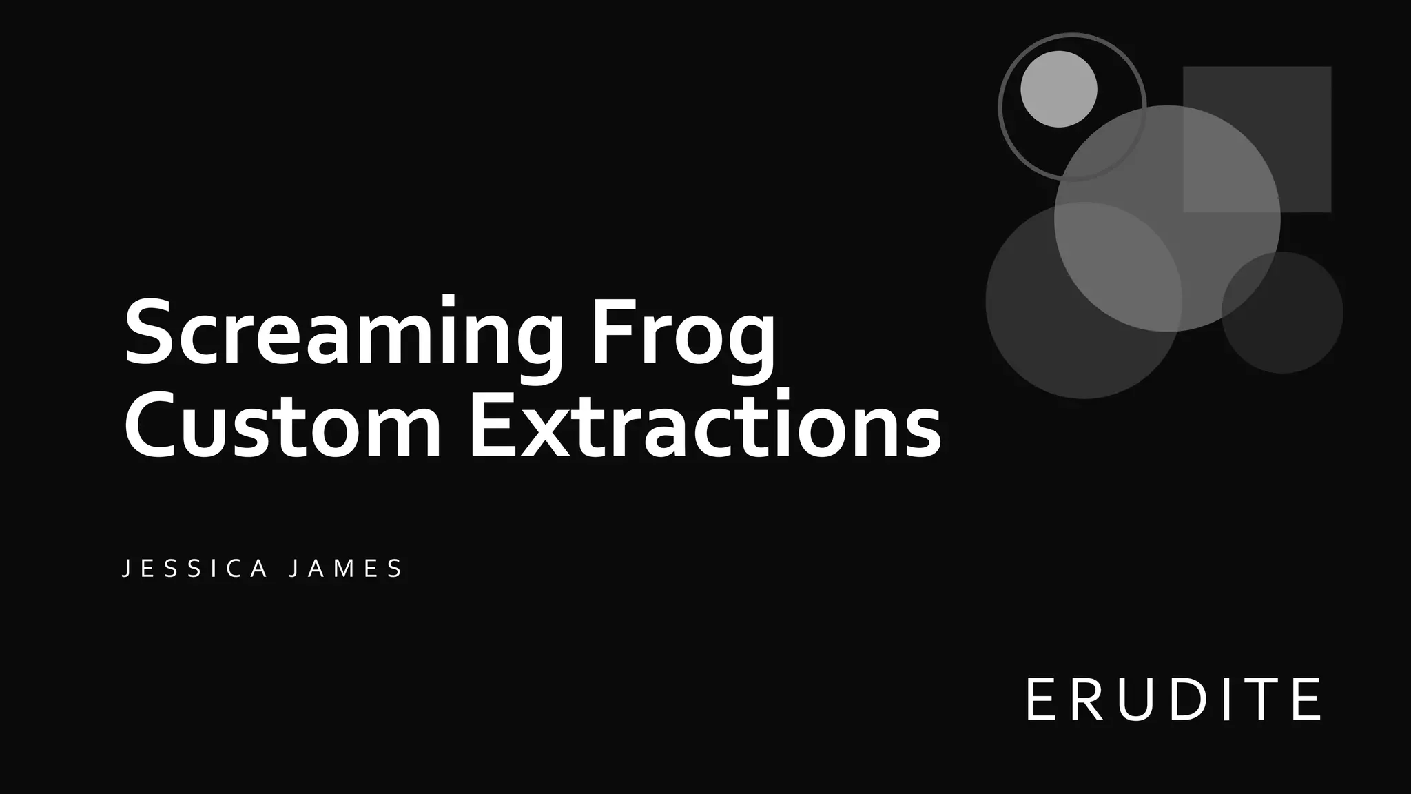 How to Use Screaming Frog Custom Extractions | PPTX