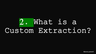 How to Use Screaming Frog Custom Extractions | PPTX