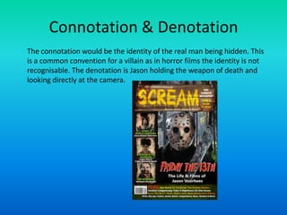 Scream magazine analysis | PPT