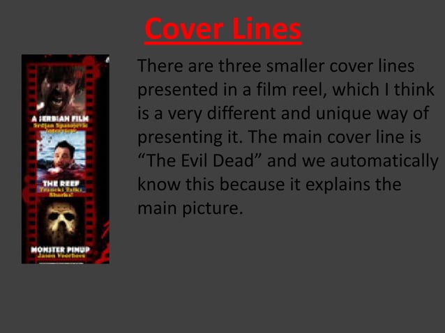 Scream Magazine Cover Analysis | PPT