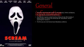 Scream movie | PPTX