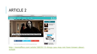 Screamn presentation | PPT