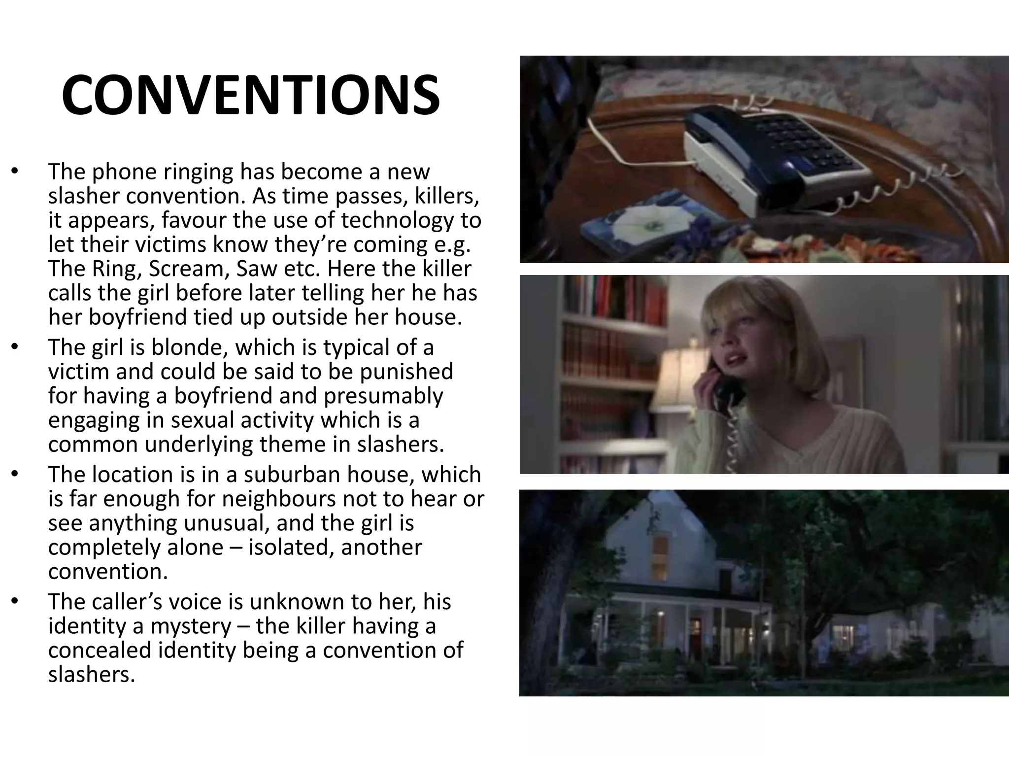 Scream opening | PPT