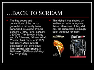 Scream | PPT