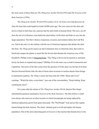 Screams of Revolution: Political Statements in American Horror Films | PDF