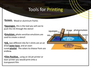 Screen printing | PPTX