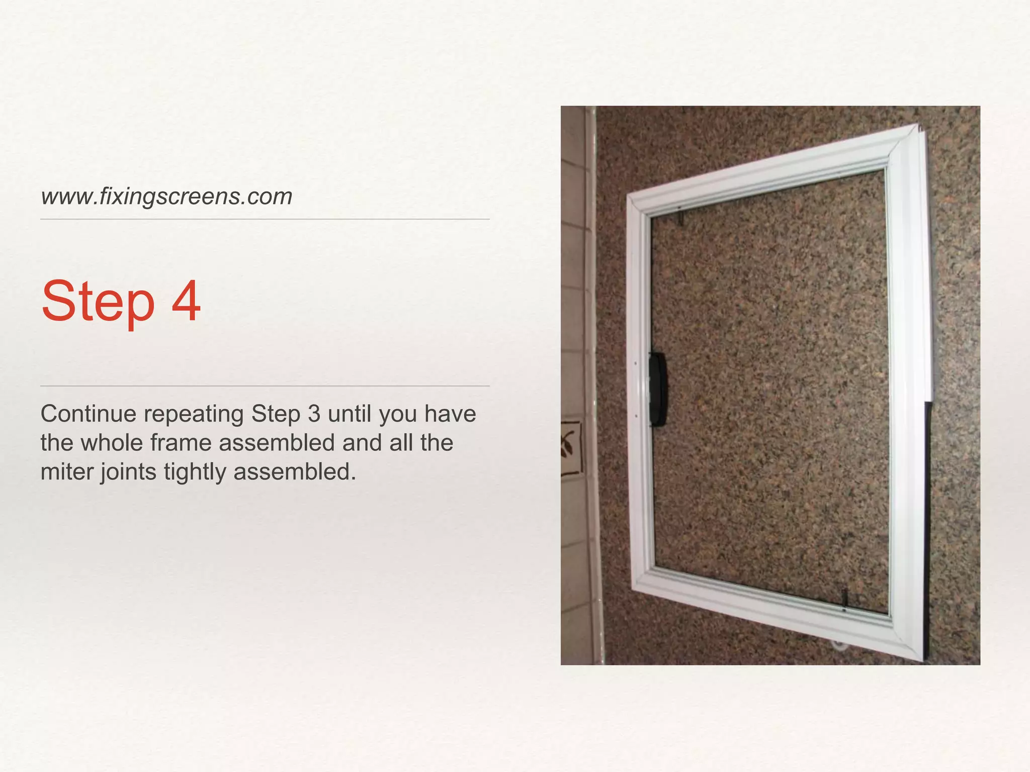Do It Yourself sliding screen door kit instructions | PPTX