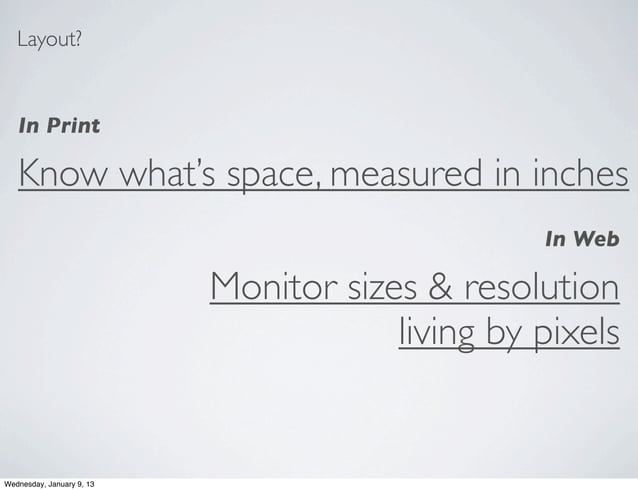 Screen Based Design for Graphic Designer | PPT