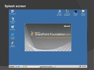 Screen Capture - Install SharePoint Foundation 2010 beta | PPT