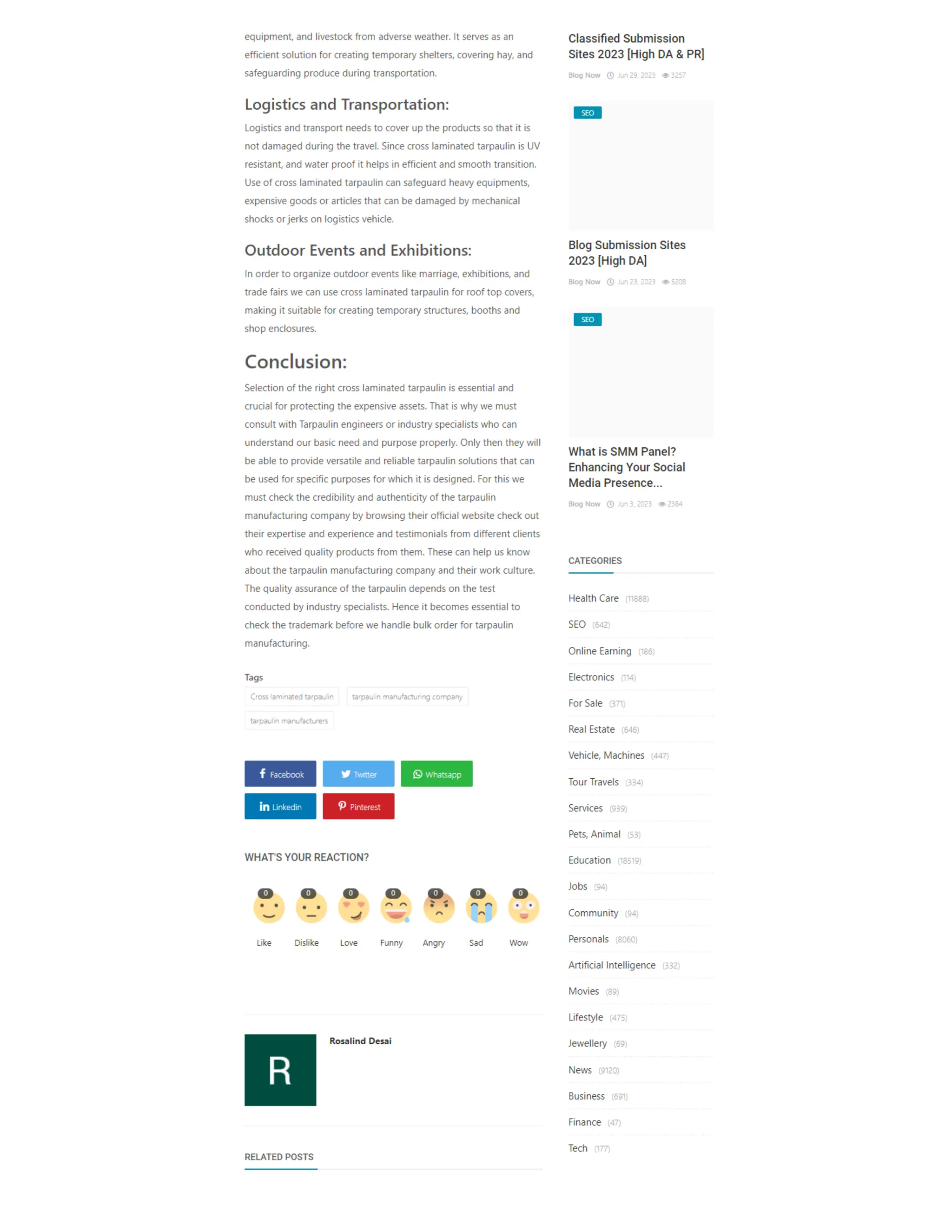 Exploring the key features and benefits of Cross laminated tarpaulin | PDF