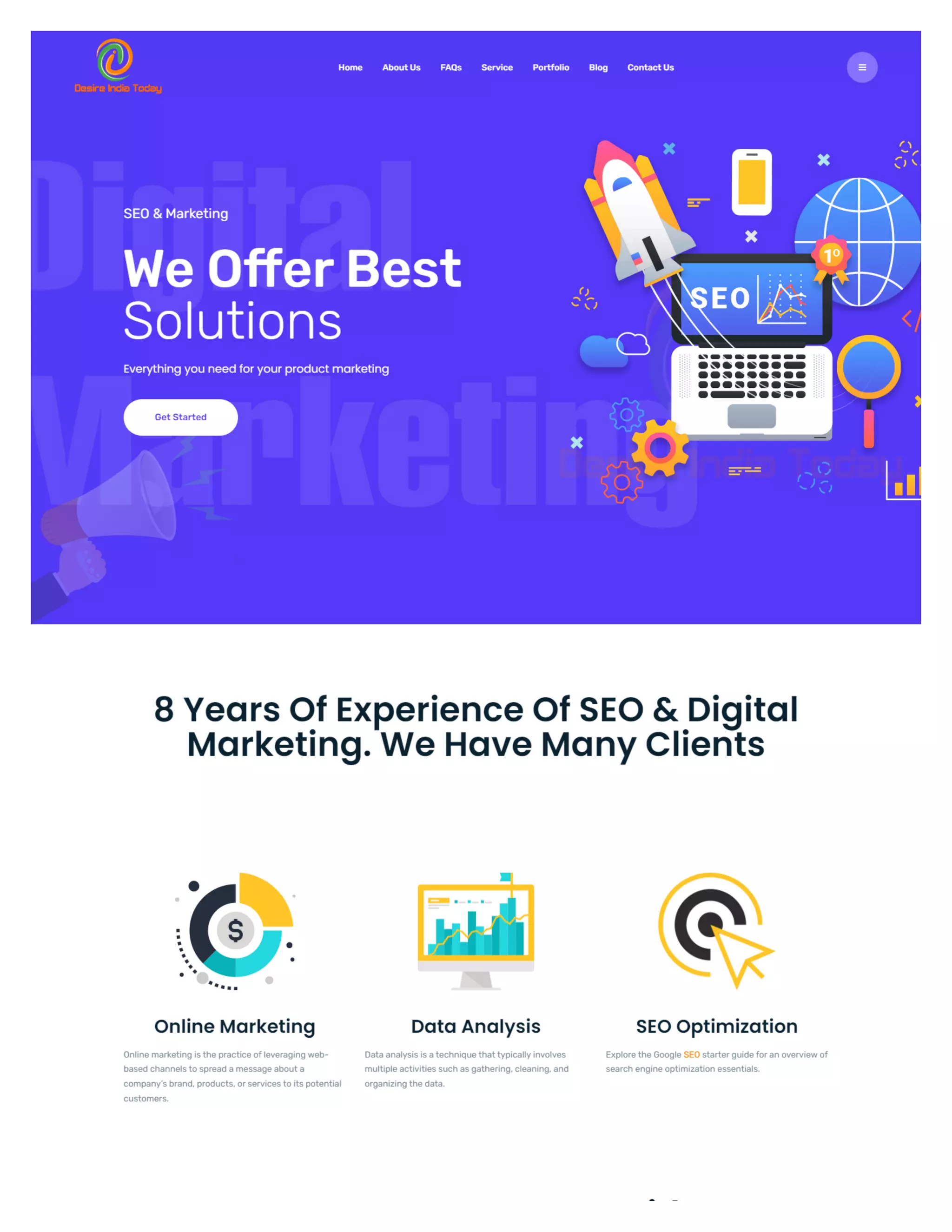 Experience Of SEO & Digital Marketing | PDF