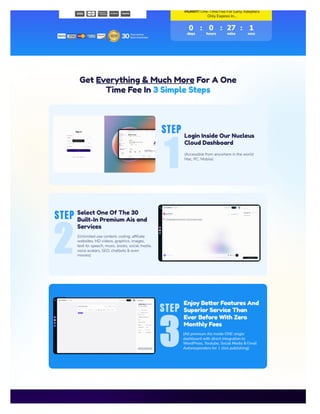 Nucleus Review – 30 Powerful AI Tools A Single Dashboard | PDF