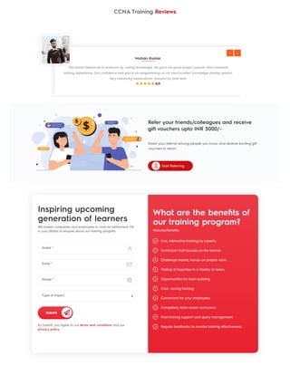 Certified CCNA training course| Best training for CCNA | PDF