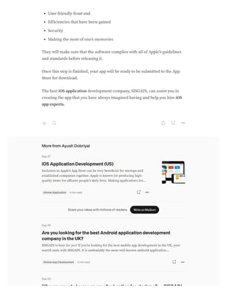 A beginner’s guide to an excellent iOS application development | PDF | Operating Systems ...