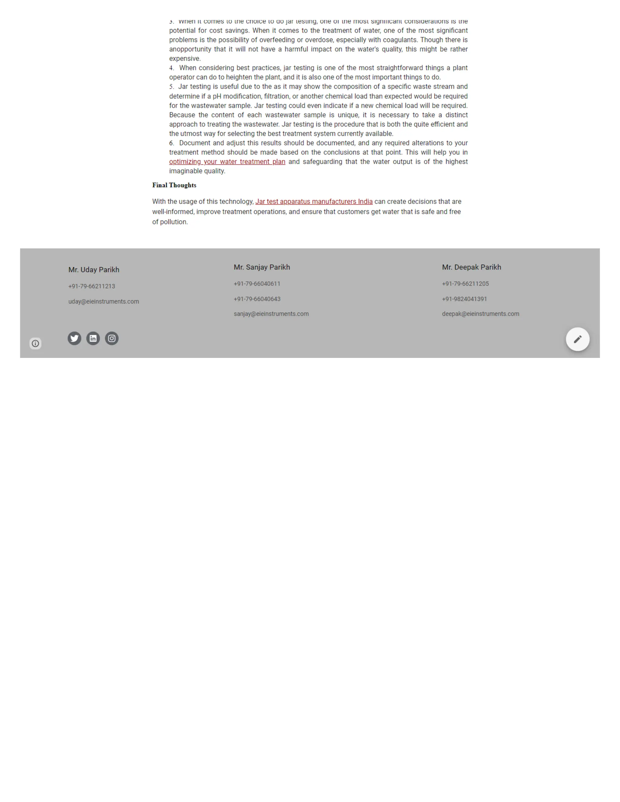 Significance and the Steps Involved In the Jar Testing | PDF