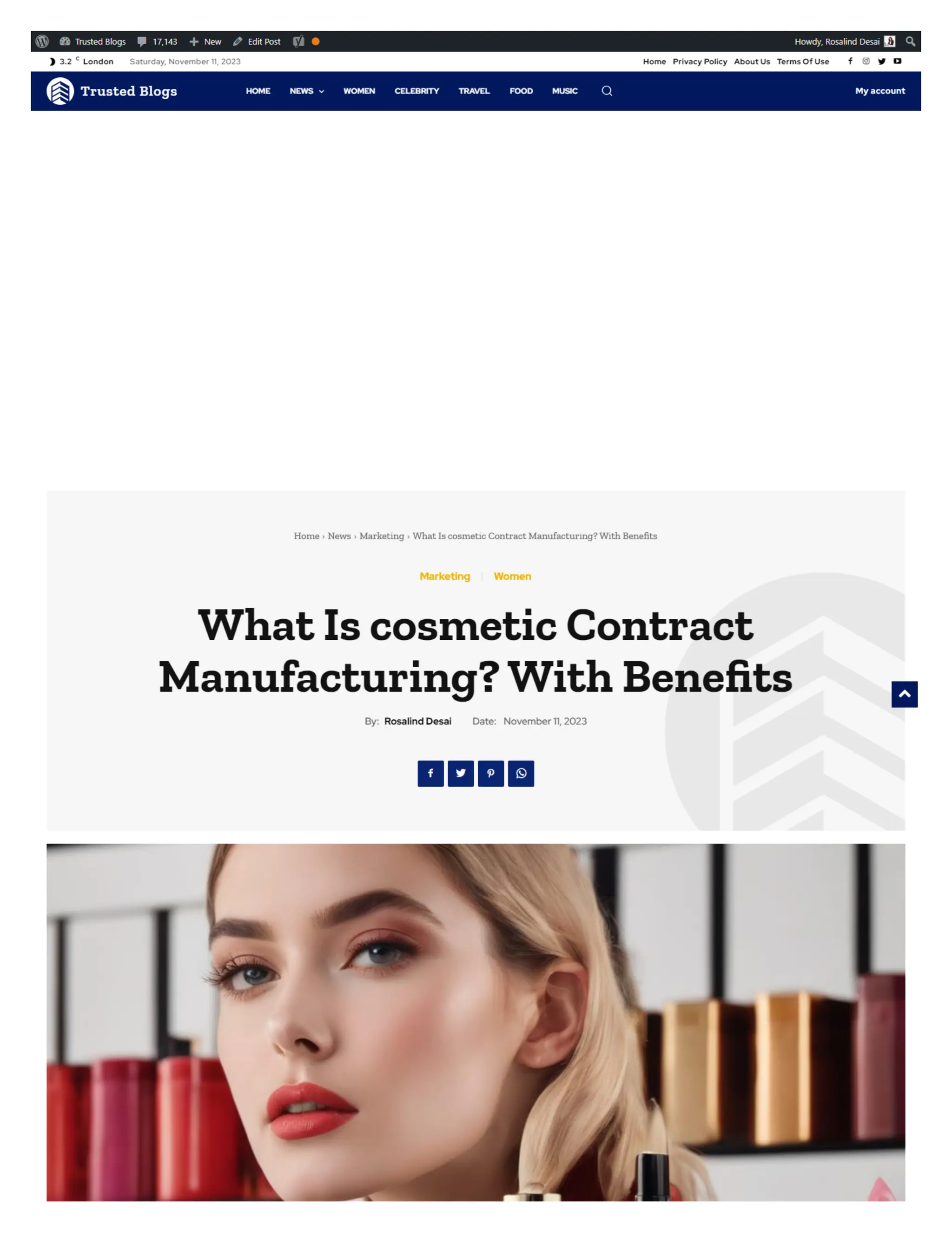 What Is cosmetic Contract Manufacturing? With Benefits | PDF