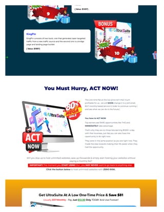 🚀 UltraSuite Review – The Ultimate All-in-One Solution! 🌐 | PDF