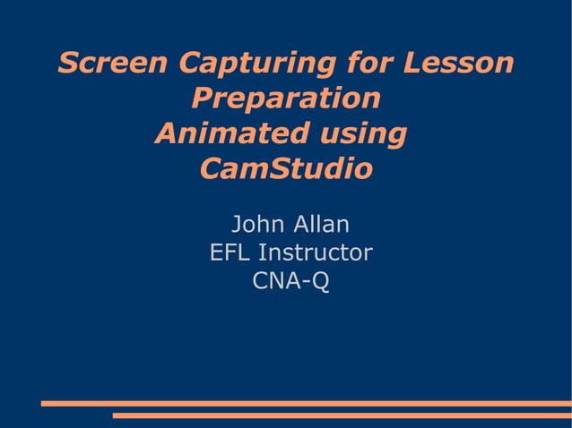 Screen Capturing Animated | PPT