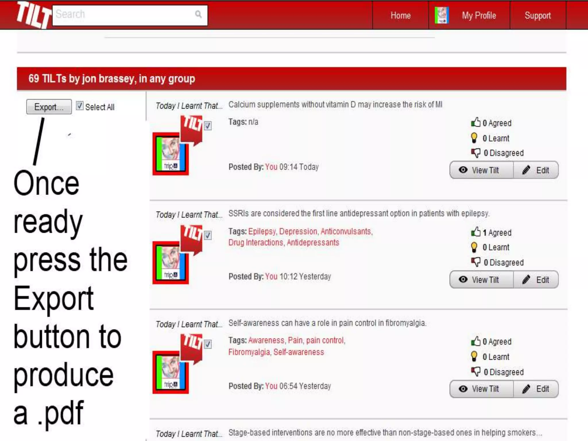 TILT: Use for appraisal | PPT | Video Production | Content Production