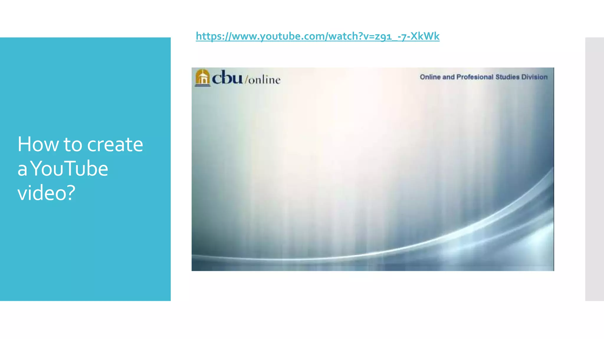 Screencasting & YouTube Captions Presntation | PPT