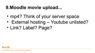 Screencasting in Moodle: Does size matter? | PDF