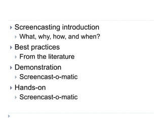 Screencasting Tutorial DRN | PPT