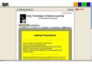 Intro to Eboard (screencast) | PPTX