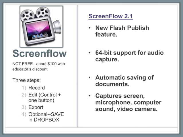 "Screencasting for Educators and Students" | PPT