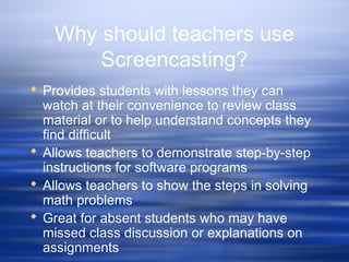 Using QuickTime Player for Screencasting | PPT