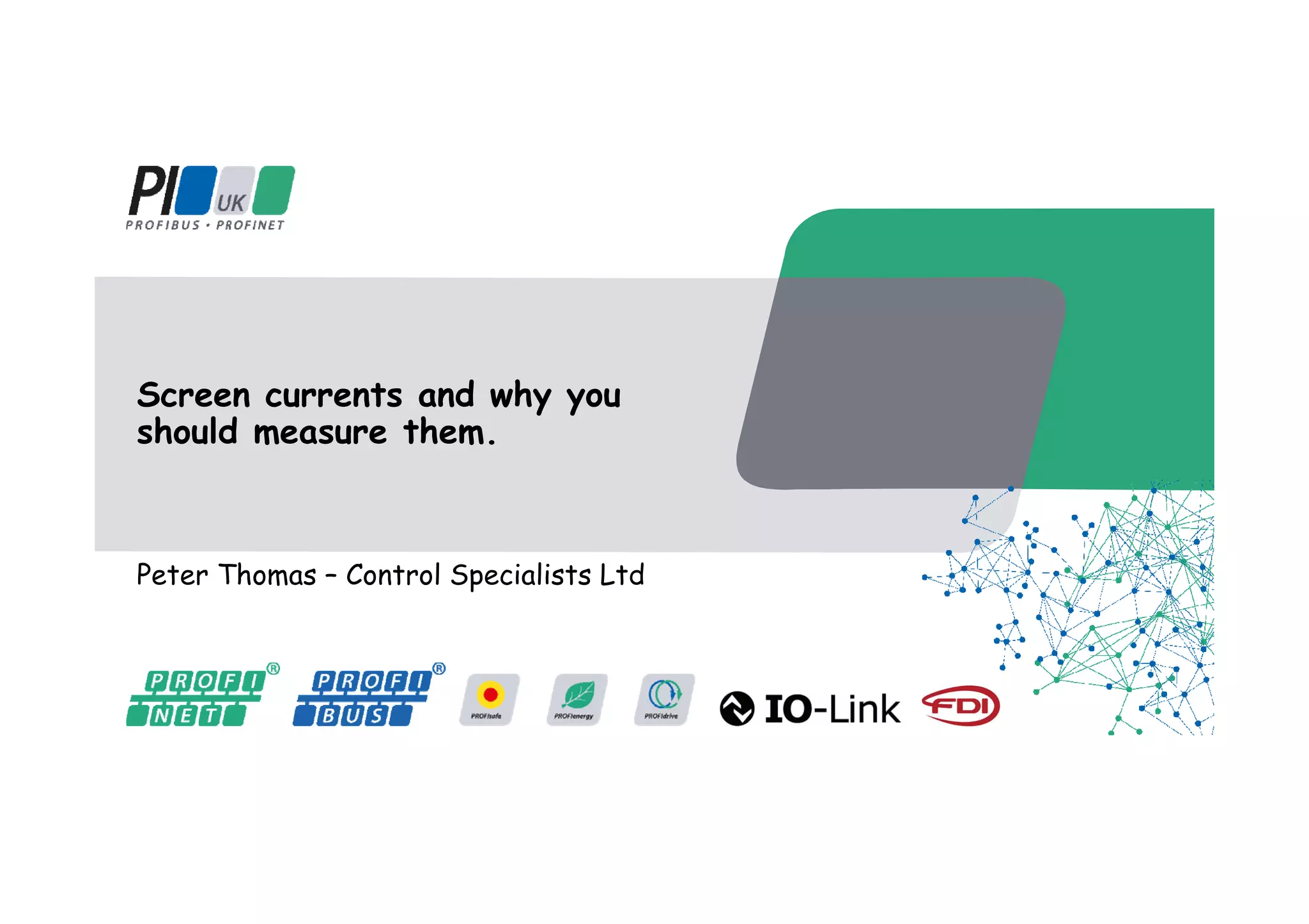 Why you should measure shield currents in PROFIBUS and PROFINET ...