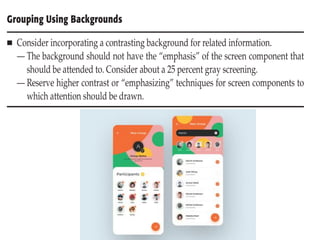 Human Computer Interaction - screen design | PDF